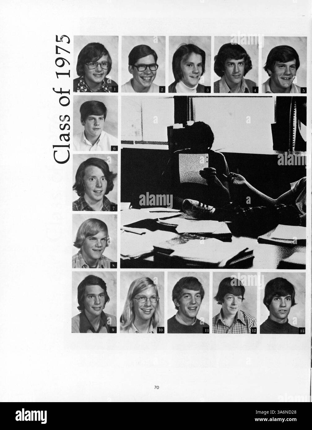 The Blake Yearbook of 1974 captures the significant events and ...