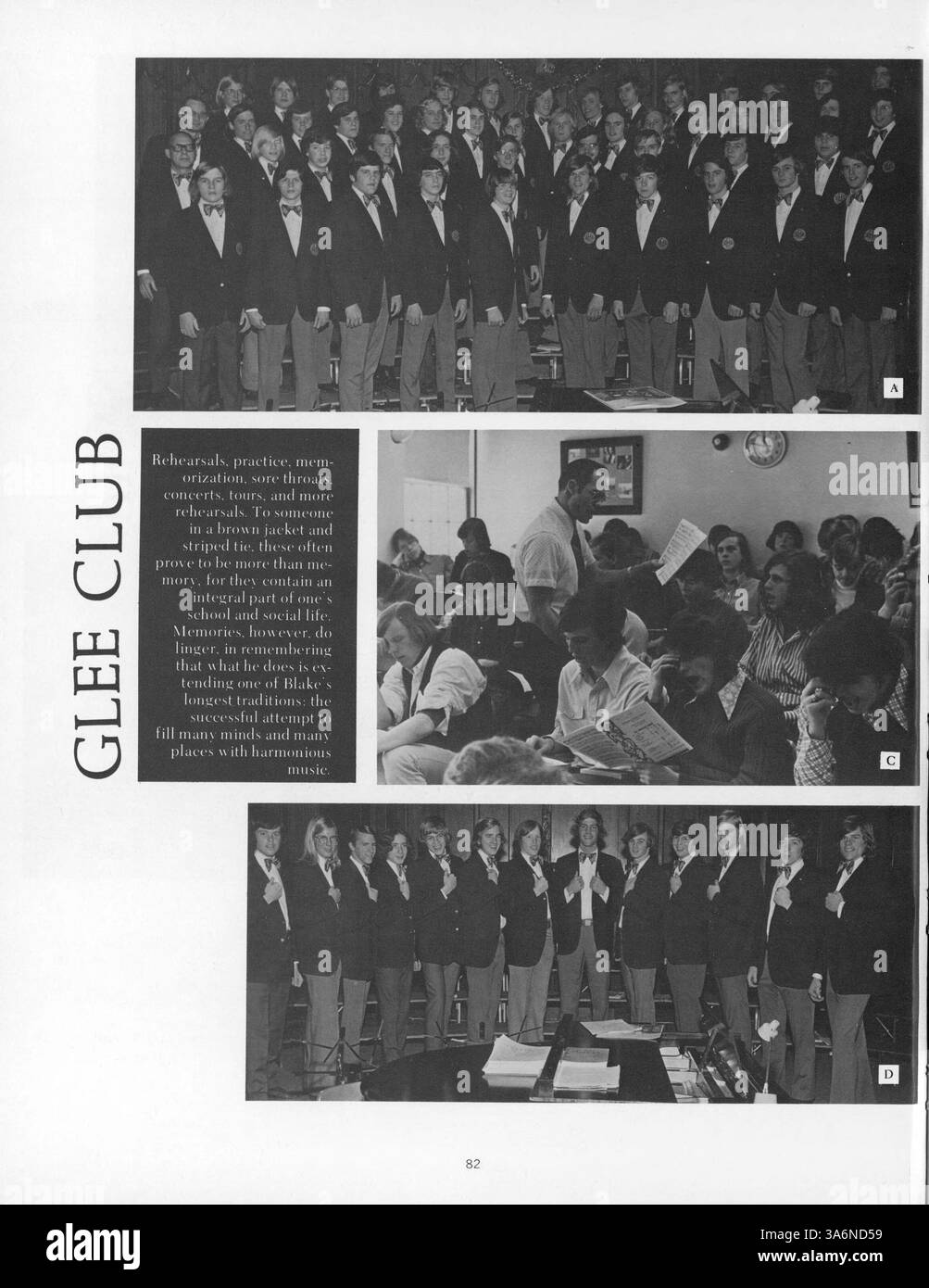 The 1974 Blake Yearbook captures the 1973-1974 school year, documenting student activities ...