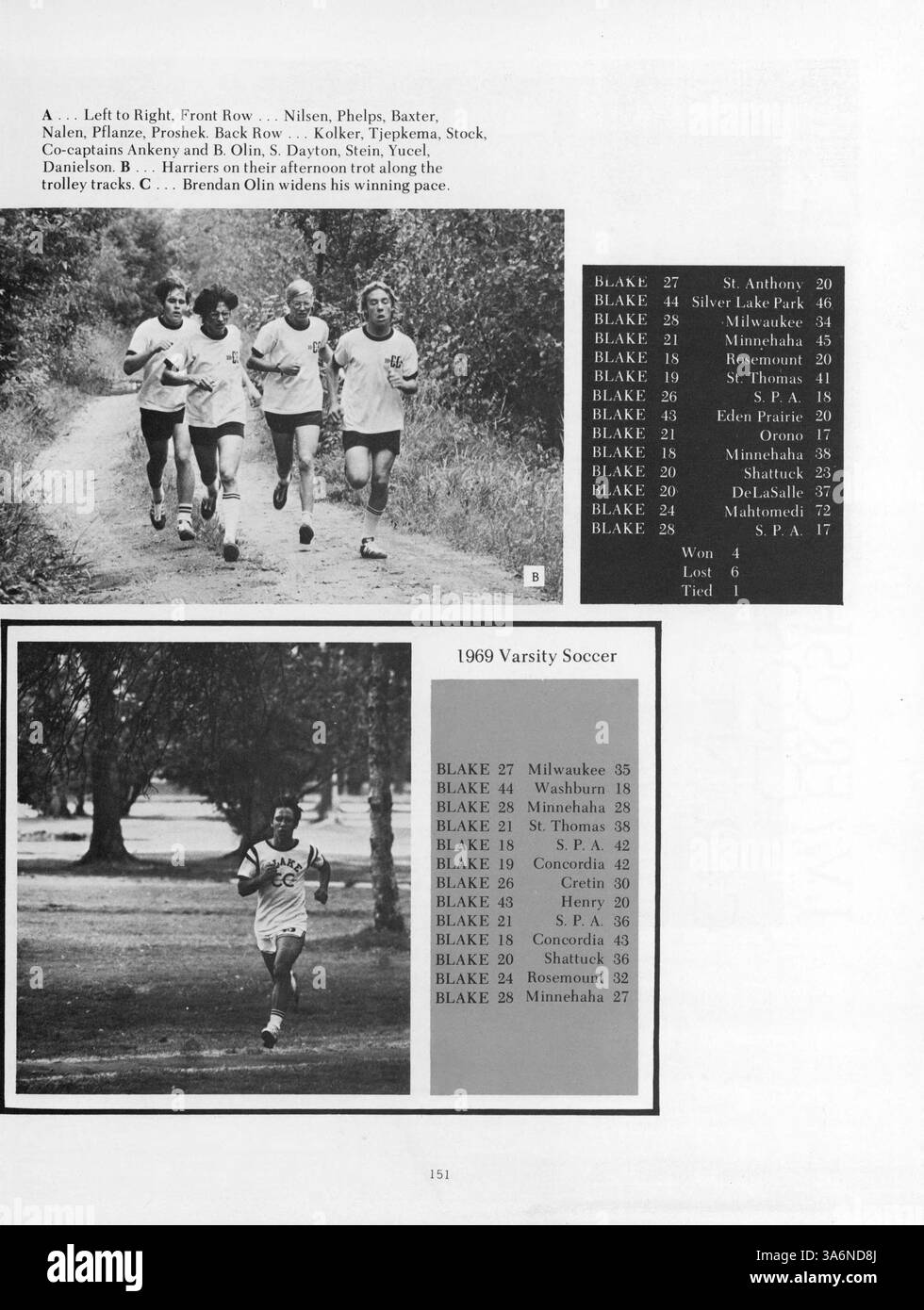 The 1974 Blake Yearbook highlights school events from the 1973-1974 ...