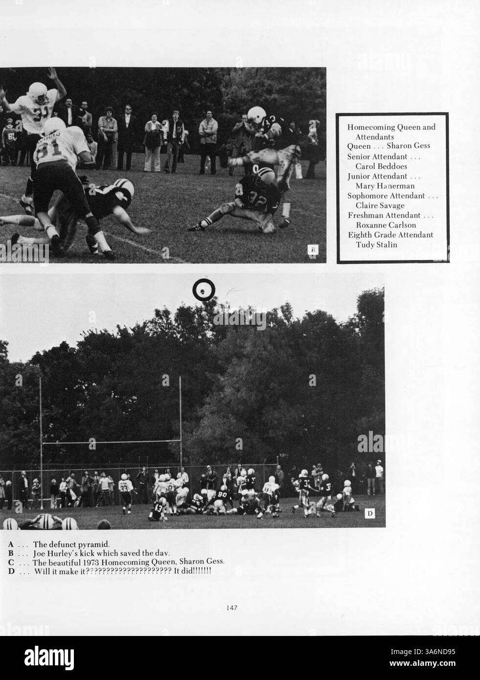 The 1974 Blake Yearbook captures key moments from the 1973-1974 ...