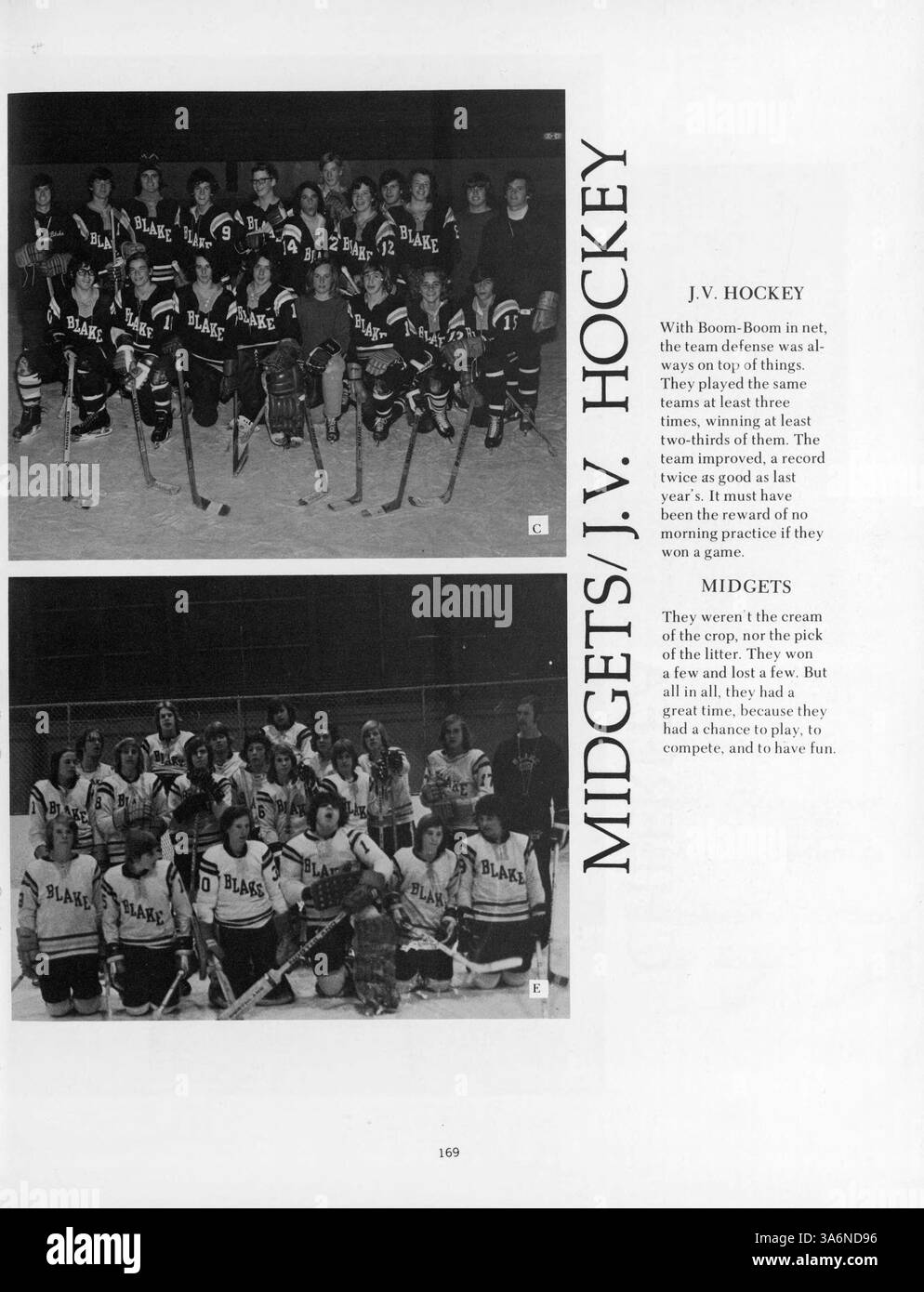 This Blake Yearbook from 1974 highlights the 1973-1974 academic year ...
