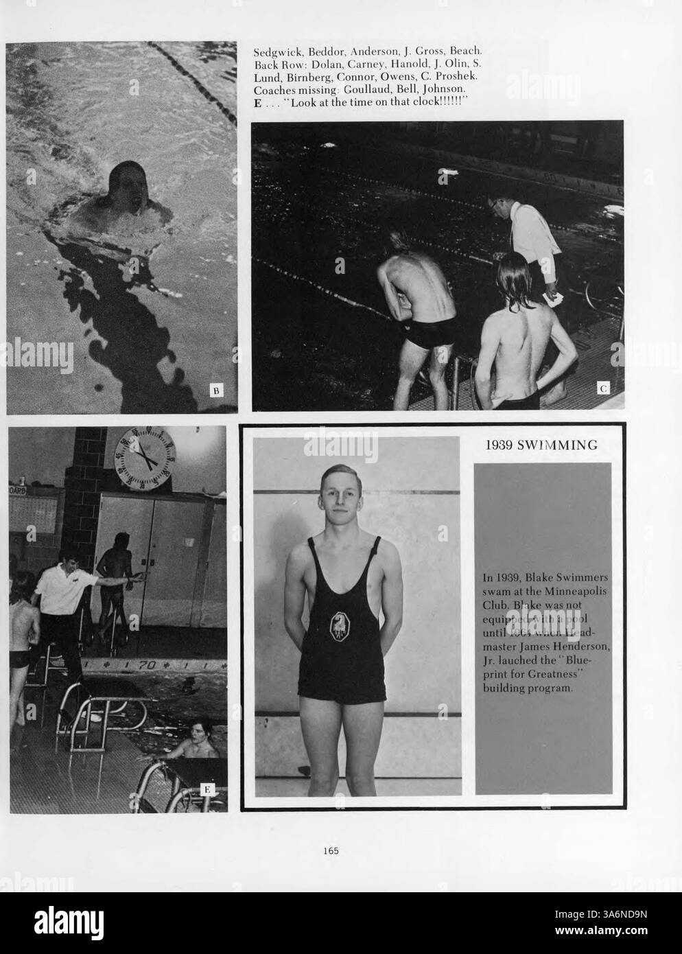 The 1974 Blake Yearbook captures significant moments from the 1973-1974 ...