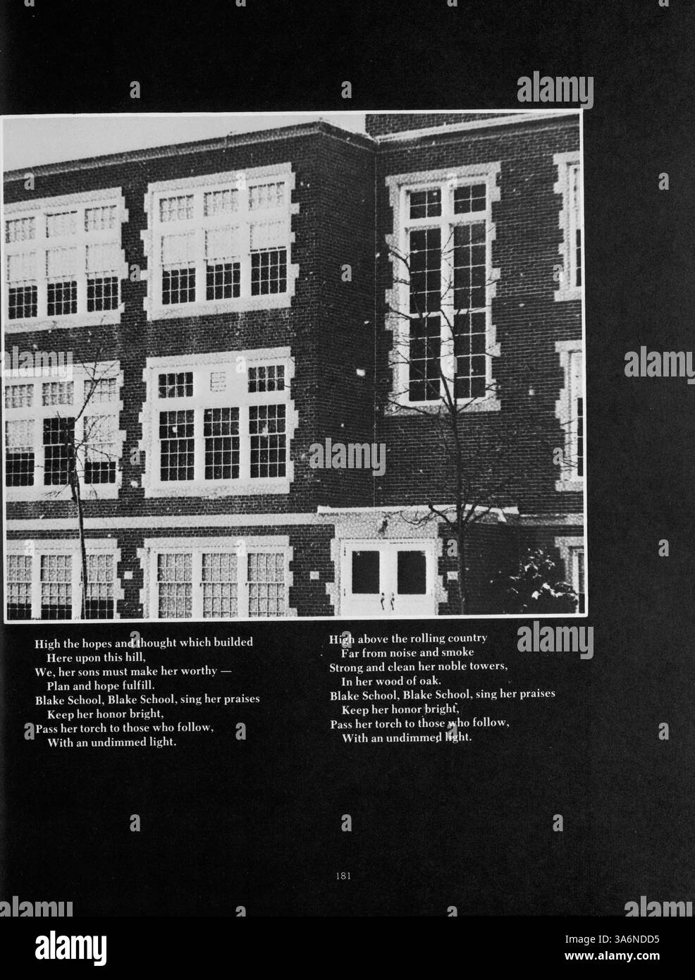 This yearbook documents Blake School's student life, clubs, athletics ...