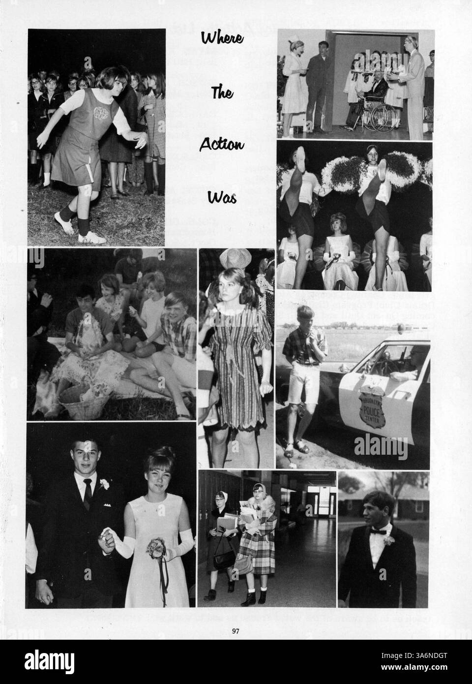 The Centaurion 1966 yearbook from Brooklyn Center High records the ...