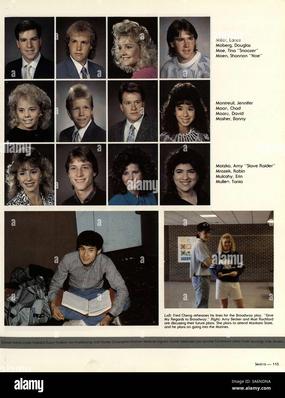 This 1988 Park Center High Yearbook reflects the major moments from the ...