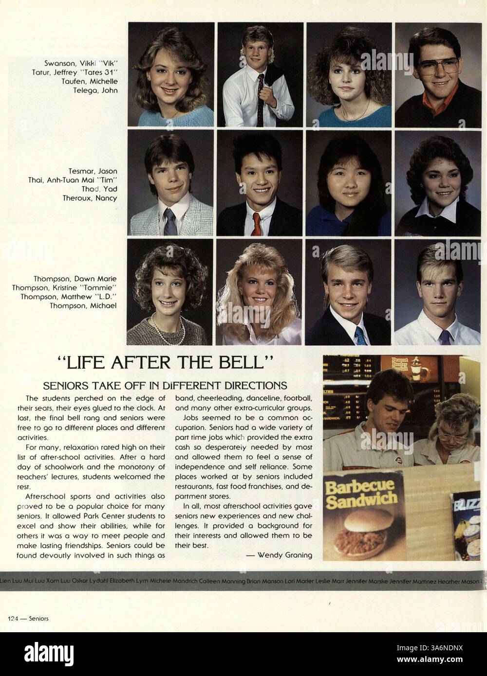 This yearbook captures the best moments of the 1987-1988 school year at ...