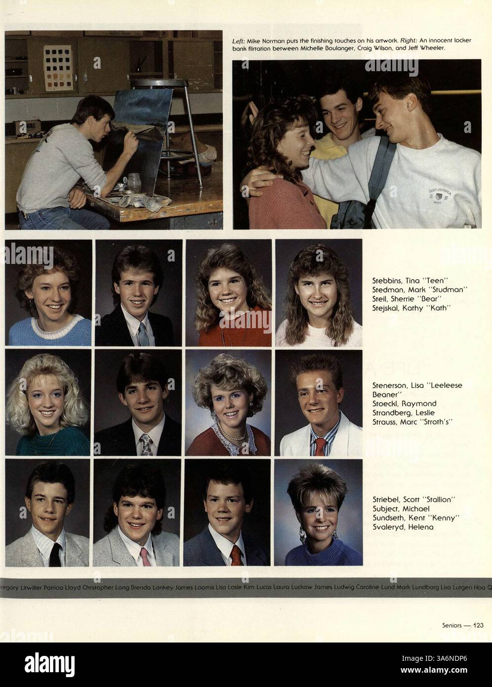 This 1988 park center high yearbook documents the major events hi-res ...