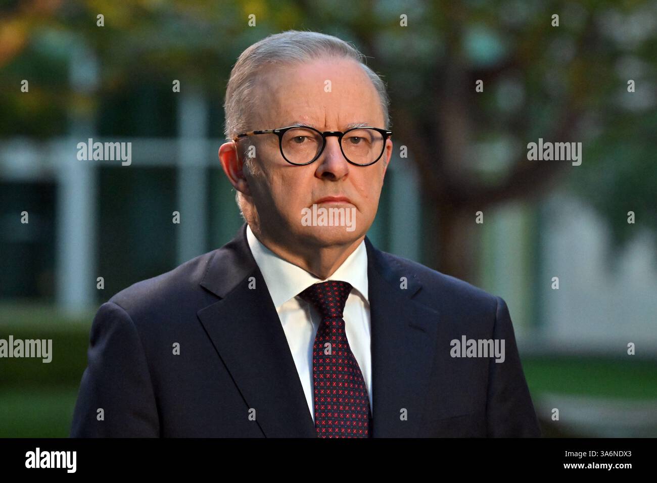 Prime Minister Anthony Albanese during early morning television ...