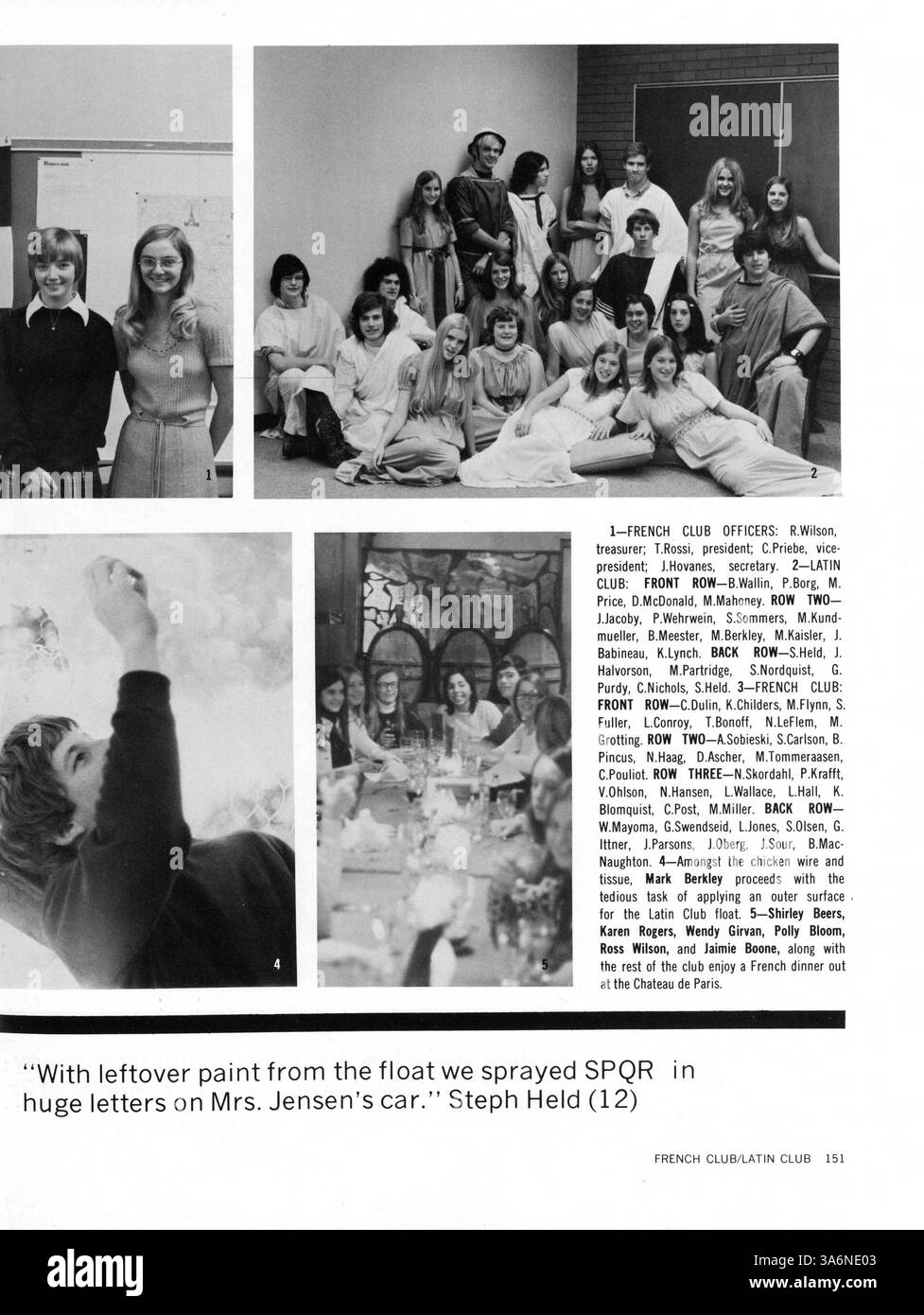 The 1973 Windigo yearbook showcases the school year’s events, including ...
