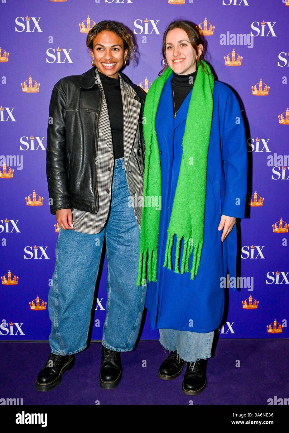 London, UK. 25th Mar, 2025. Kemi Rodgers (L) and guest attend the Six ...