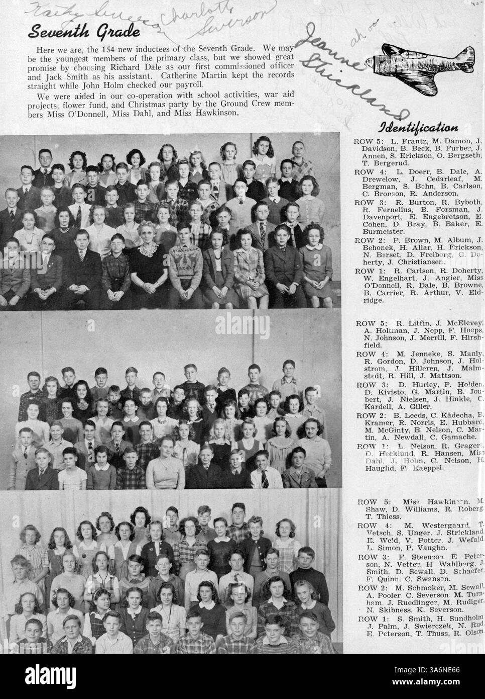The 'Echowan' yearbook from St. Louis Park High School (1944) showcases ...