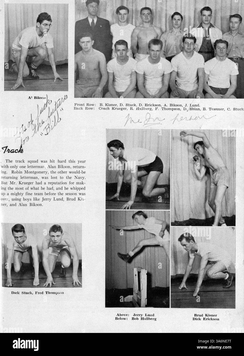The 1944 'Echowan' yearbook from St. Louis Park High School documents ...