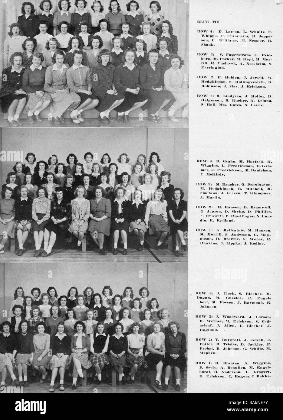 This 1944 edition of the 'Echowan' yearbook from St. Louis Park High ...