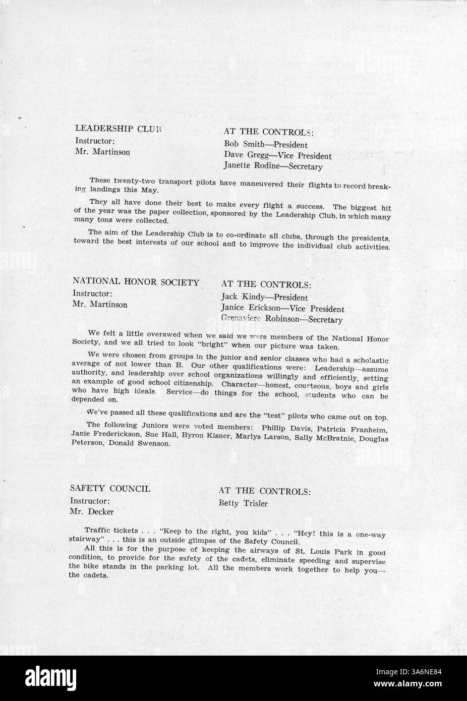 The 1944 'Echowan' yearbook captures the 1943-1944 school year at St ...
