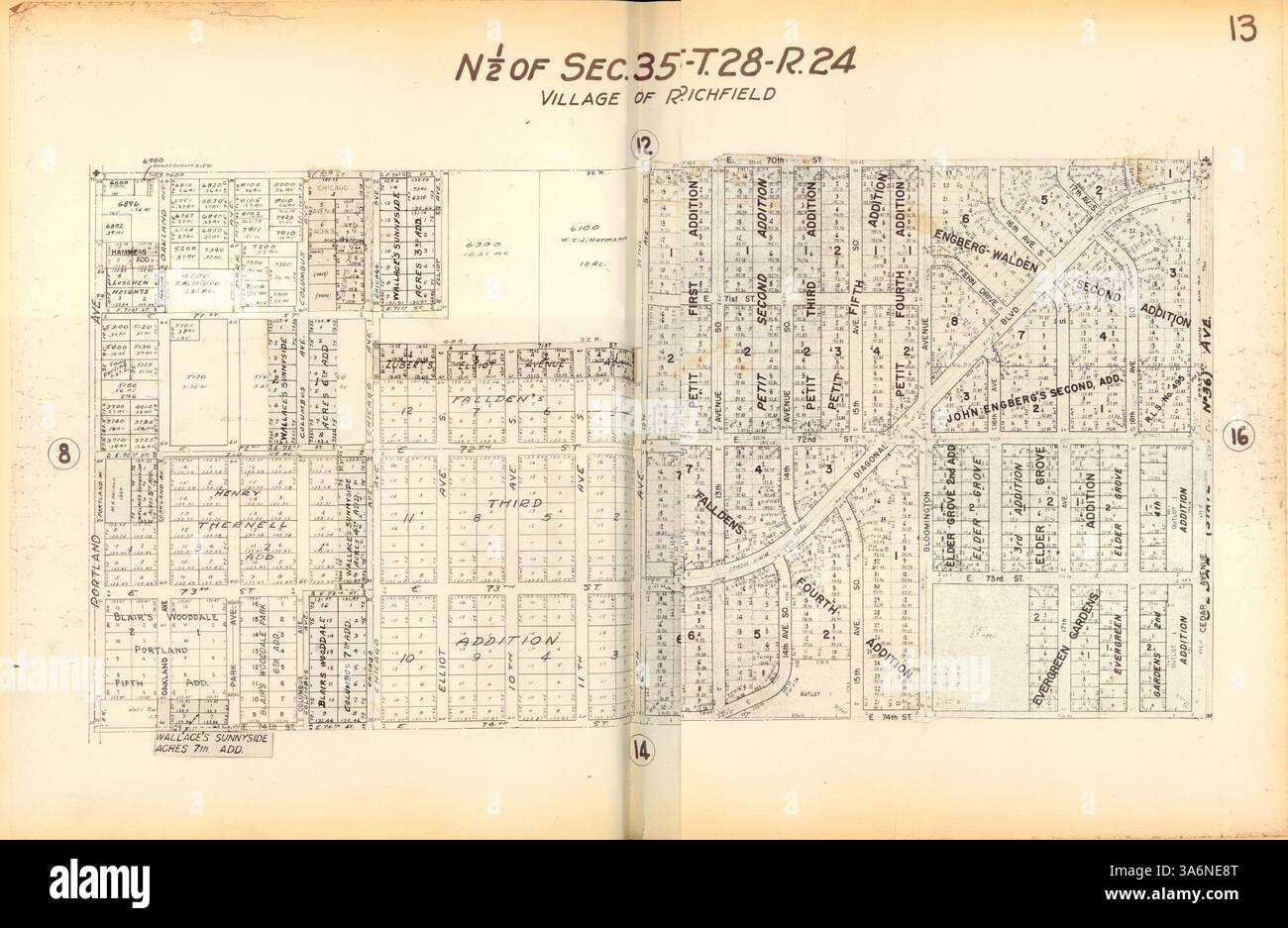 The Atlas of Richfield includes detailed maps of property ownership ...