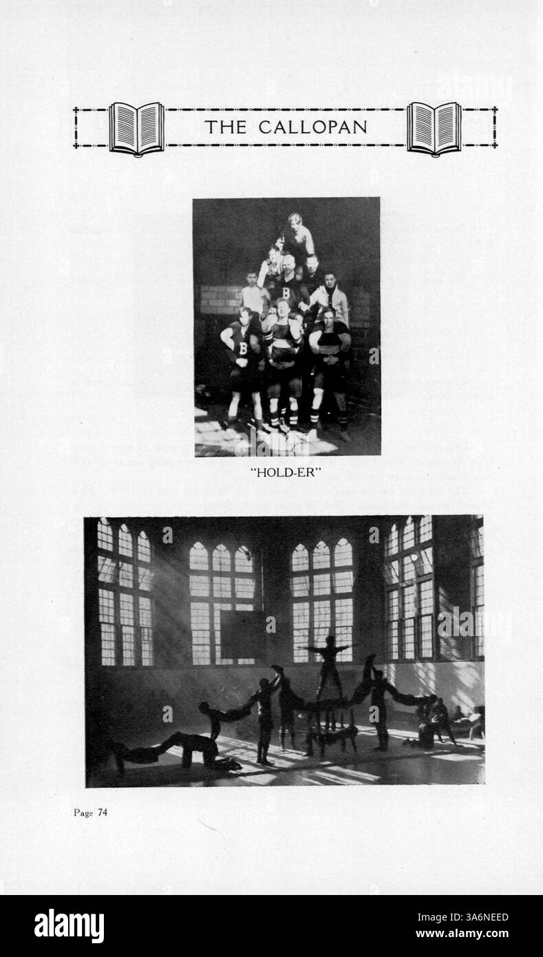 The 1916 edition of 'The Callopan' yearbook from Blake School offers a detailed record of the ...