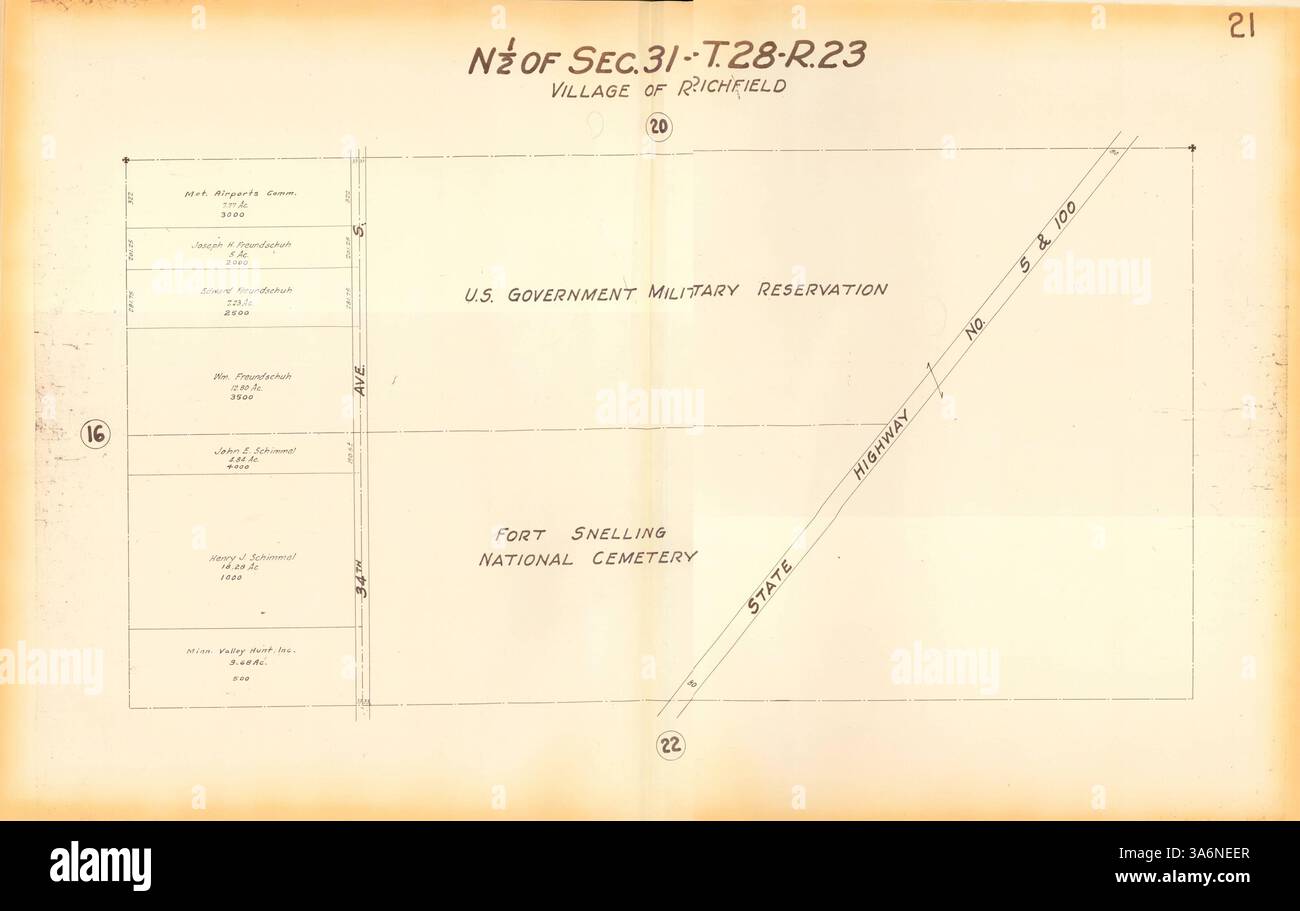 The 1952 atlas of Richfield includes detailed maps showing land ...