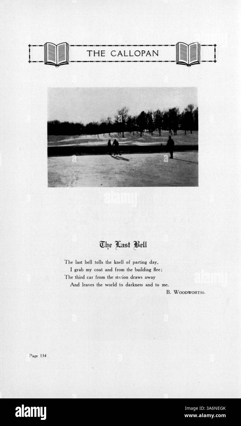 The 'Callopan' yearbook from 1916 documents Blake School's 1915-1916 academic year, featuring ...