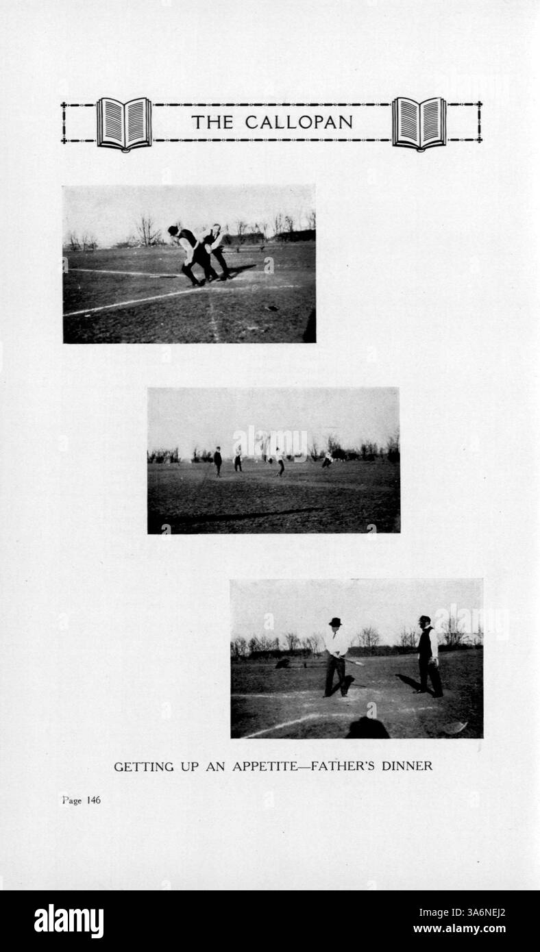 The 1916 edition of the 'Callopan' yearbook from Blake School documents key moments of the 1915 ...