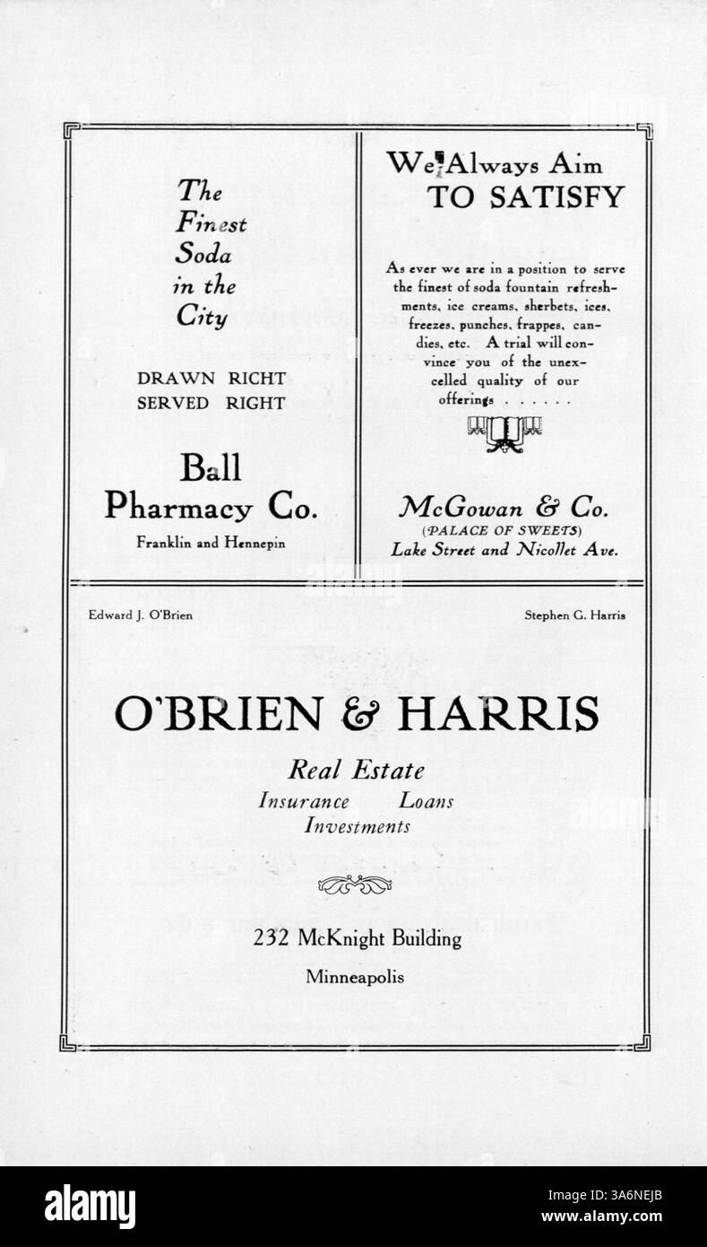 The 1916 'Callopan' yearbook from Blake School highlights the 1915-1916 academic year ...