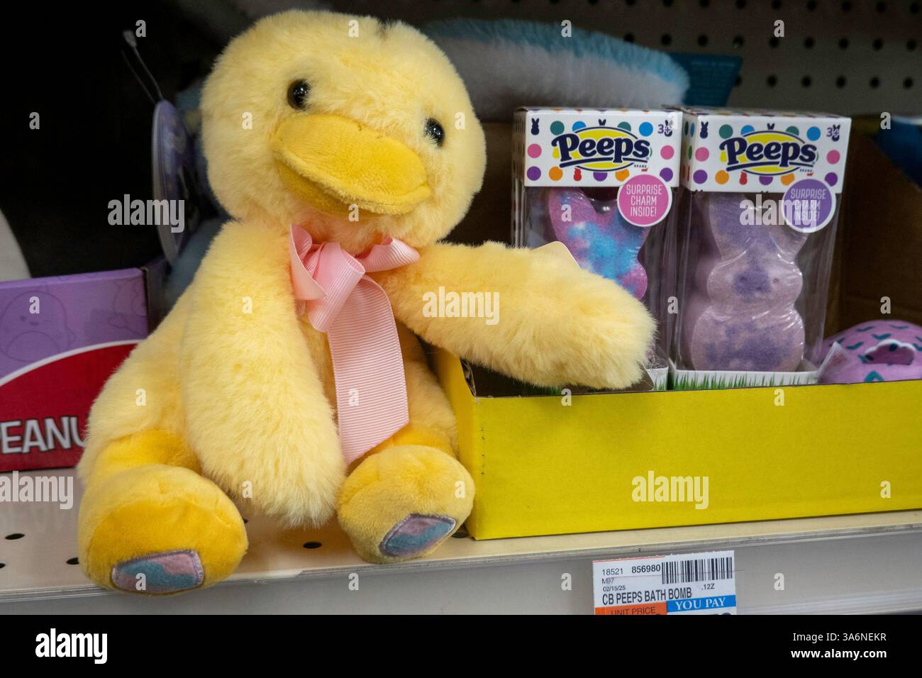 Seasonal display for spring and Easter in CVS, New York City, USA 2025 ...