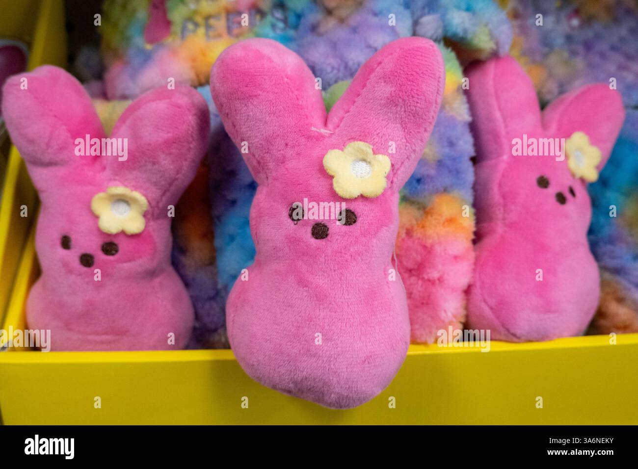 Seasonal display for spring and Easter in CVS, New York City, USA 2025 ...