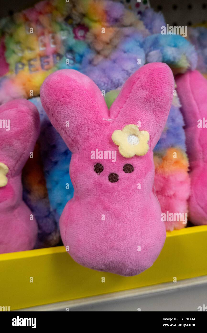 Seasonal display for spring and Easter in CVS, New York City, USA 2025 ...