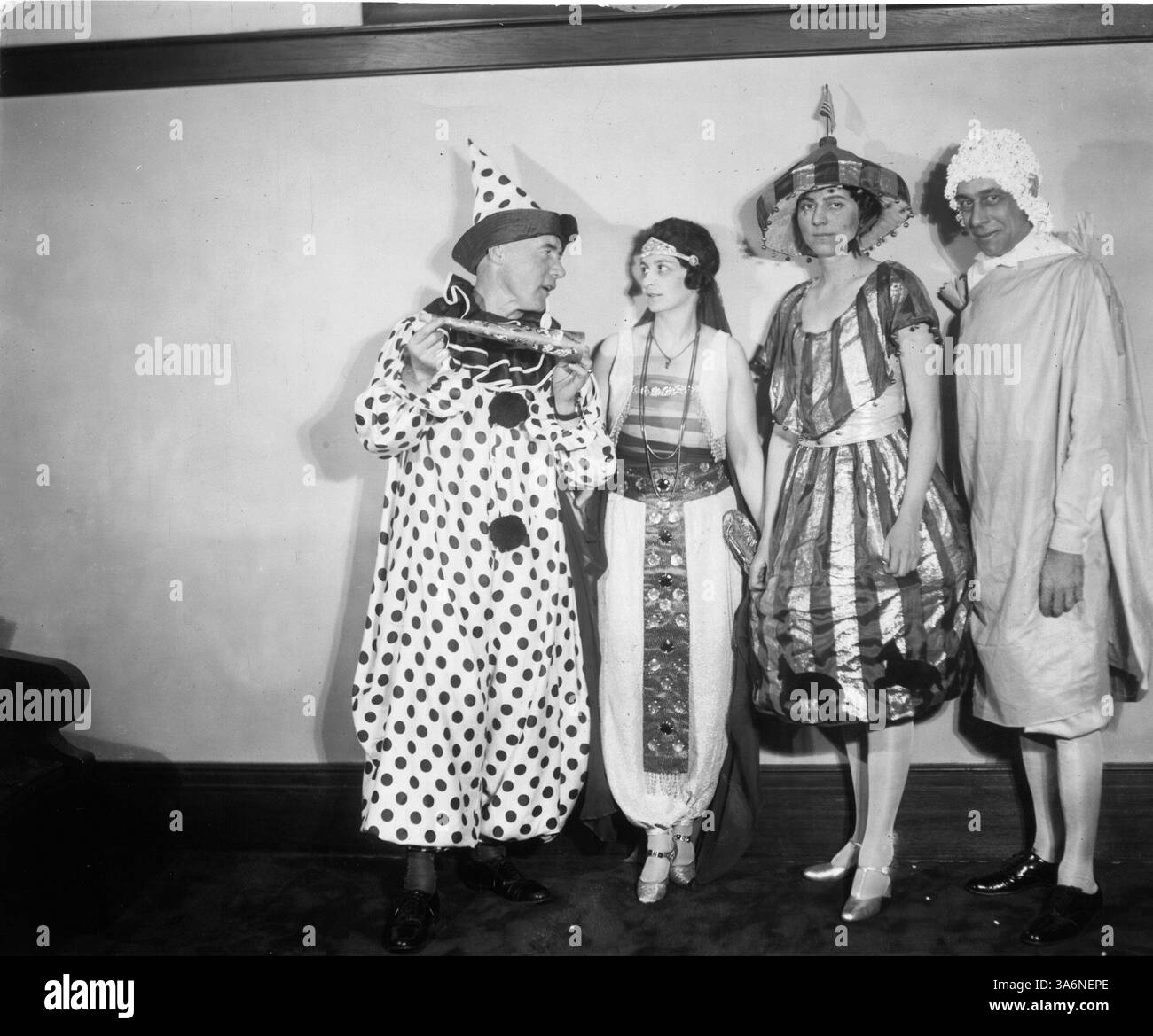 Attending a gathering known as the fifty club frolic hi-res stock ...