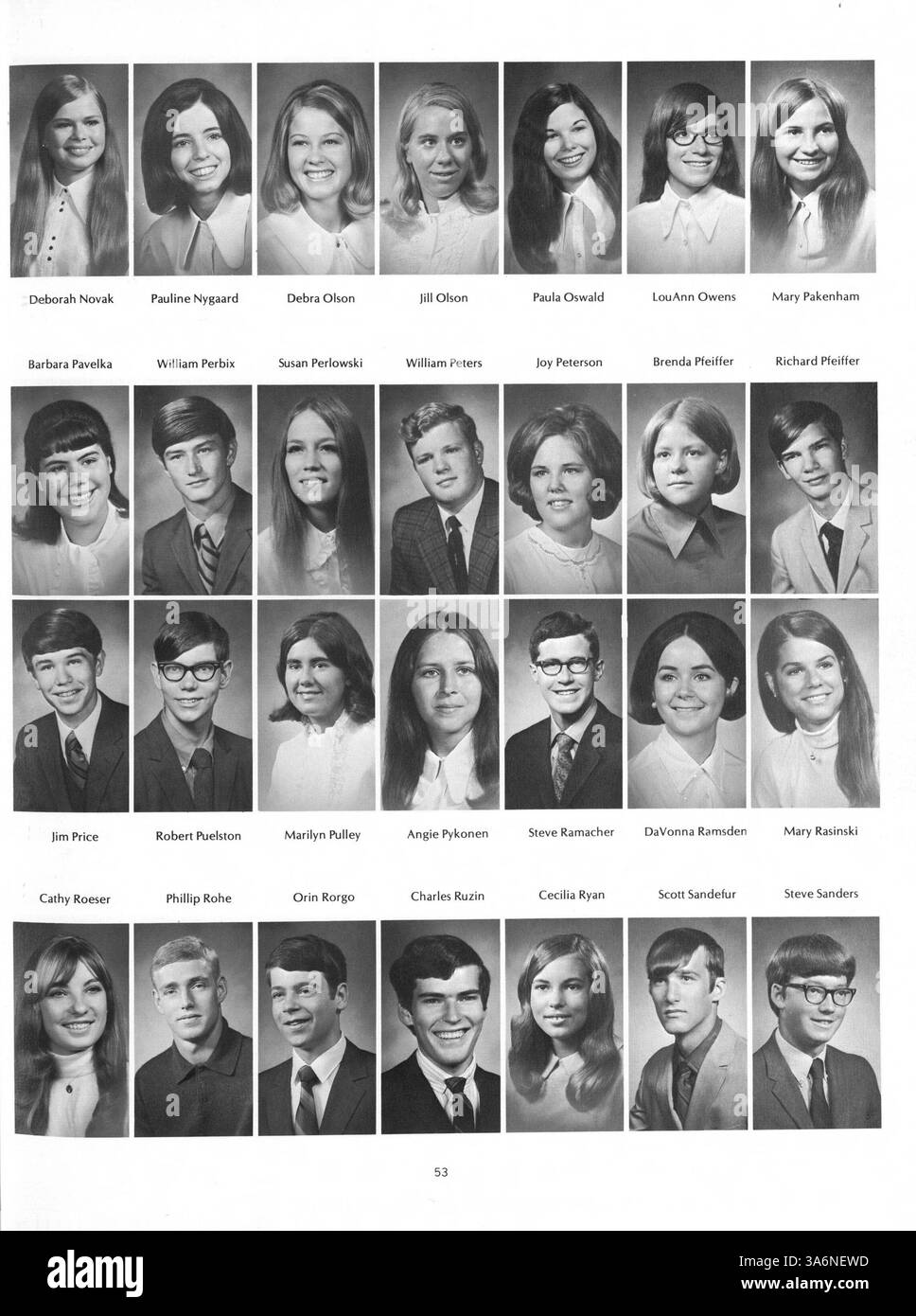 The 1971 'Ike-n-Along' yearbook from Hopkins Eisenhower High School ...