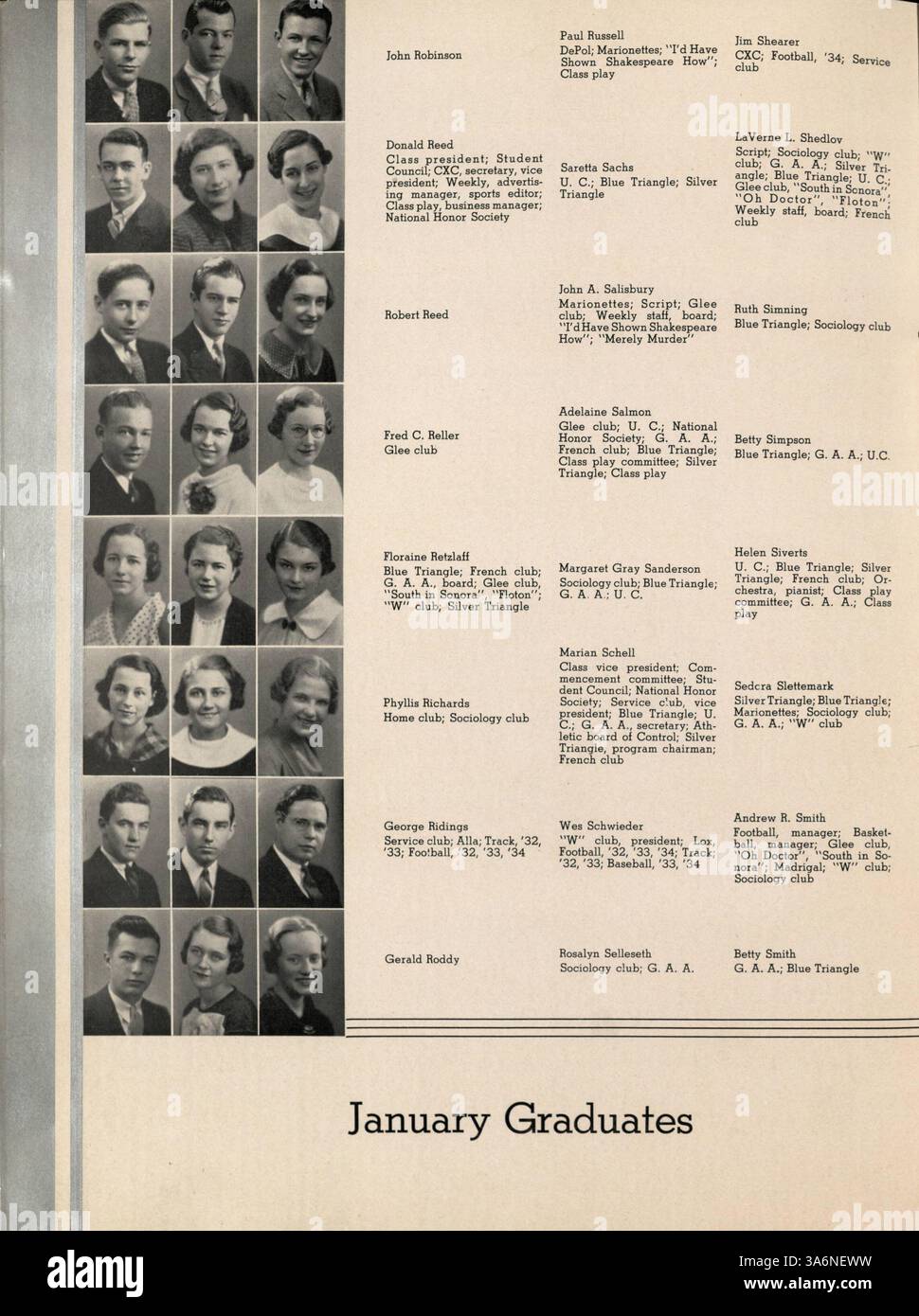 The Hesperian 1935 yearbook from West High School highlights student ...