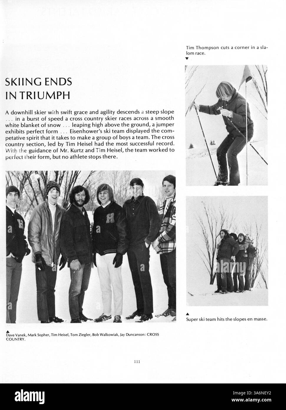 The 1971 Hopkins Eisenhower Yearbook, Ike-n-Along, captures the essence ...