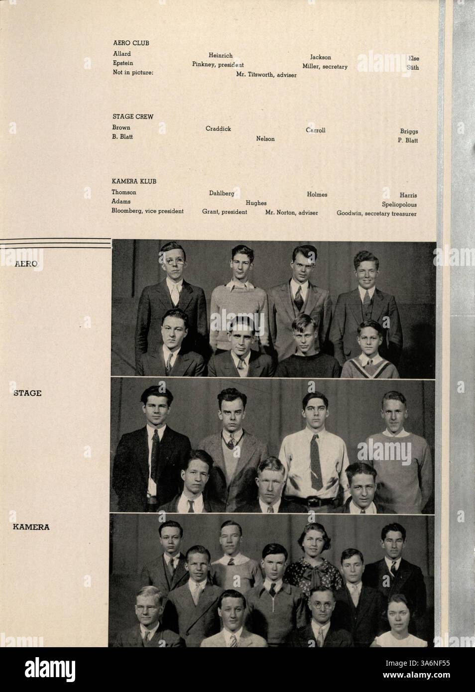 The 1935 edition of Hesperian, West High School's yearbook, showcases ...