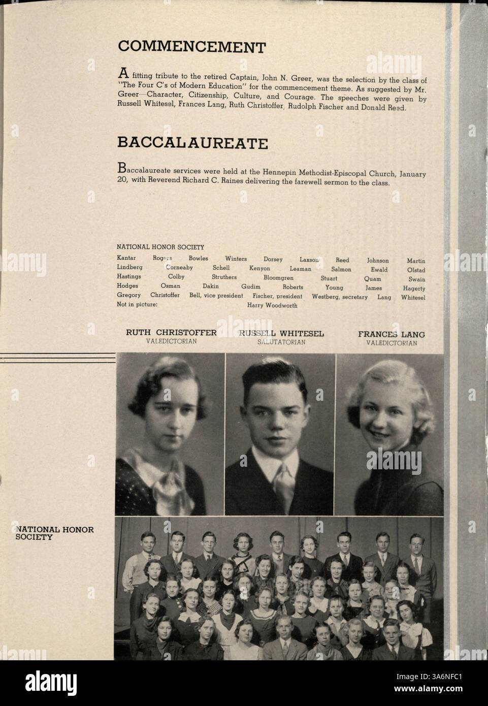 The Hesperian 1935 yearbook from West High School features the ...