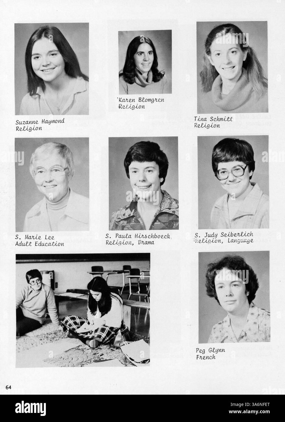 This yearbook from 1979, 'Signs of Life,' documents the significant ...