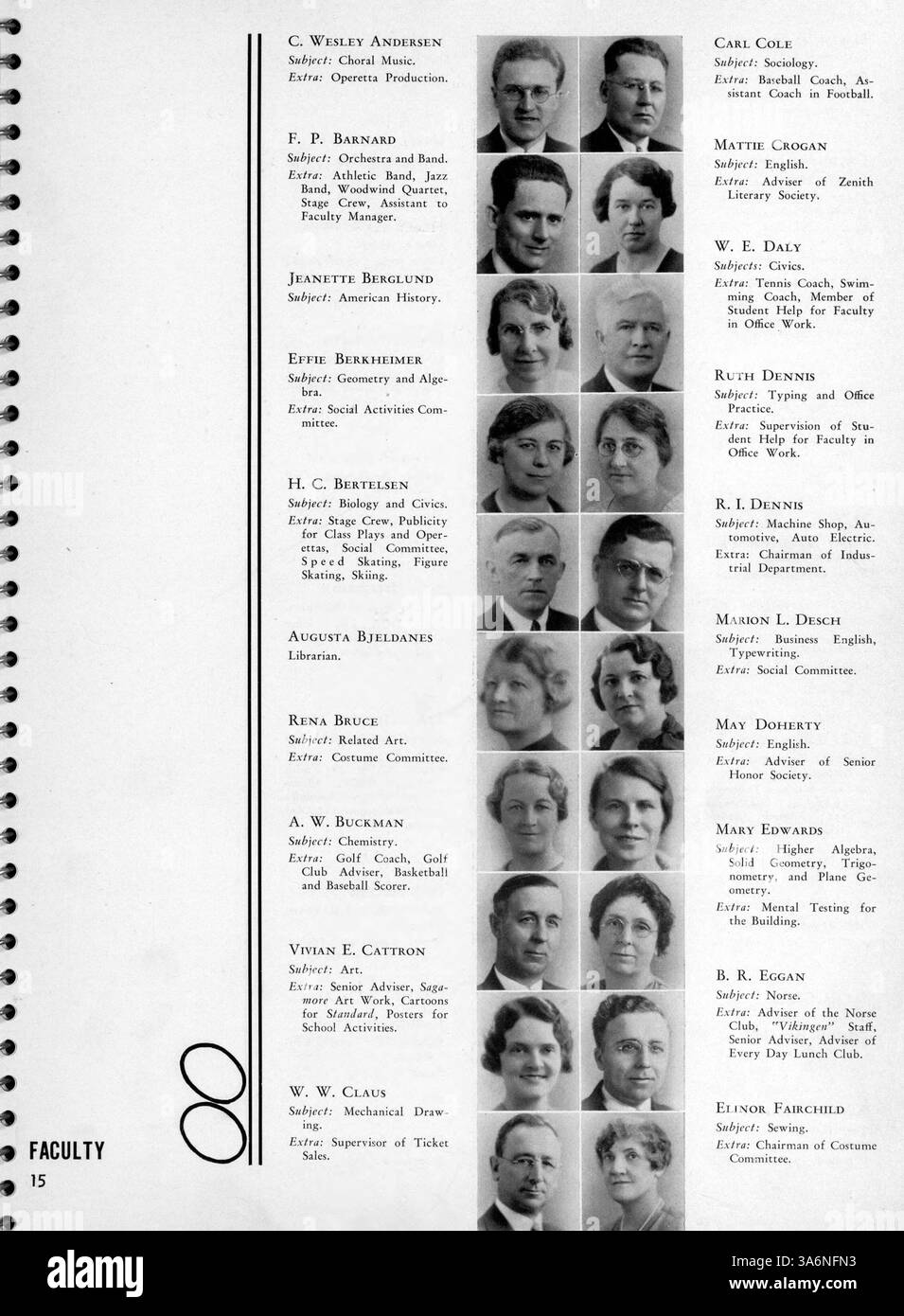 The 'Sagamore' yearbook of 1936 documents Roosevelt High School's ...