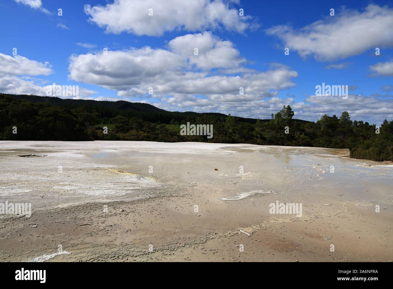 Waiotapu is an active geothermal area at the southern end of the ...