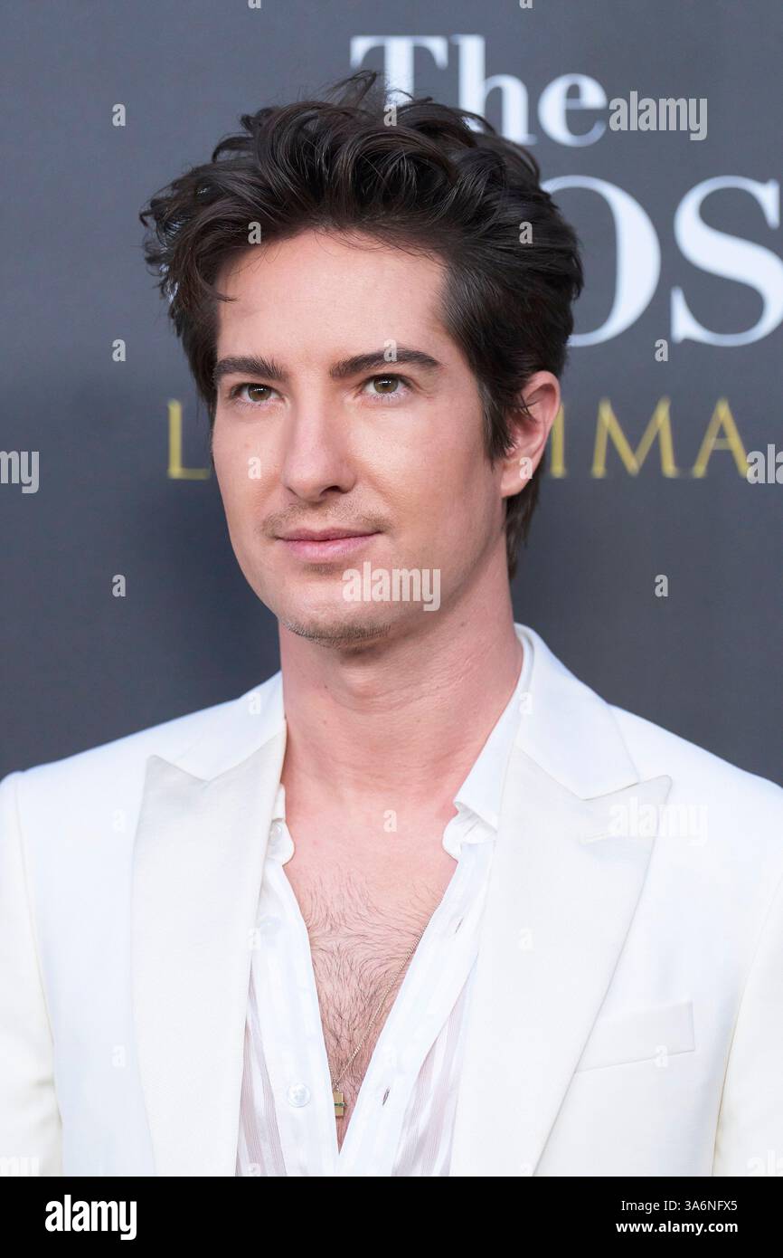 Madrid. Spain. 20250325, Andrew James Allen attends ‘The Chosen ...