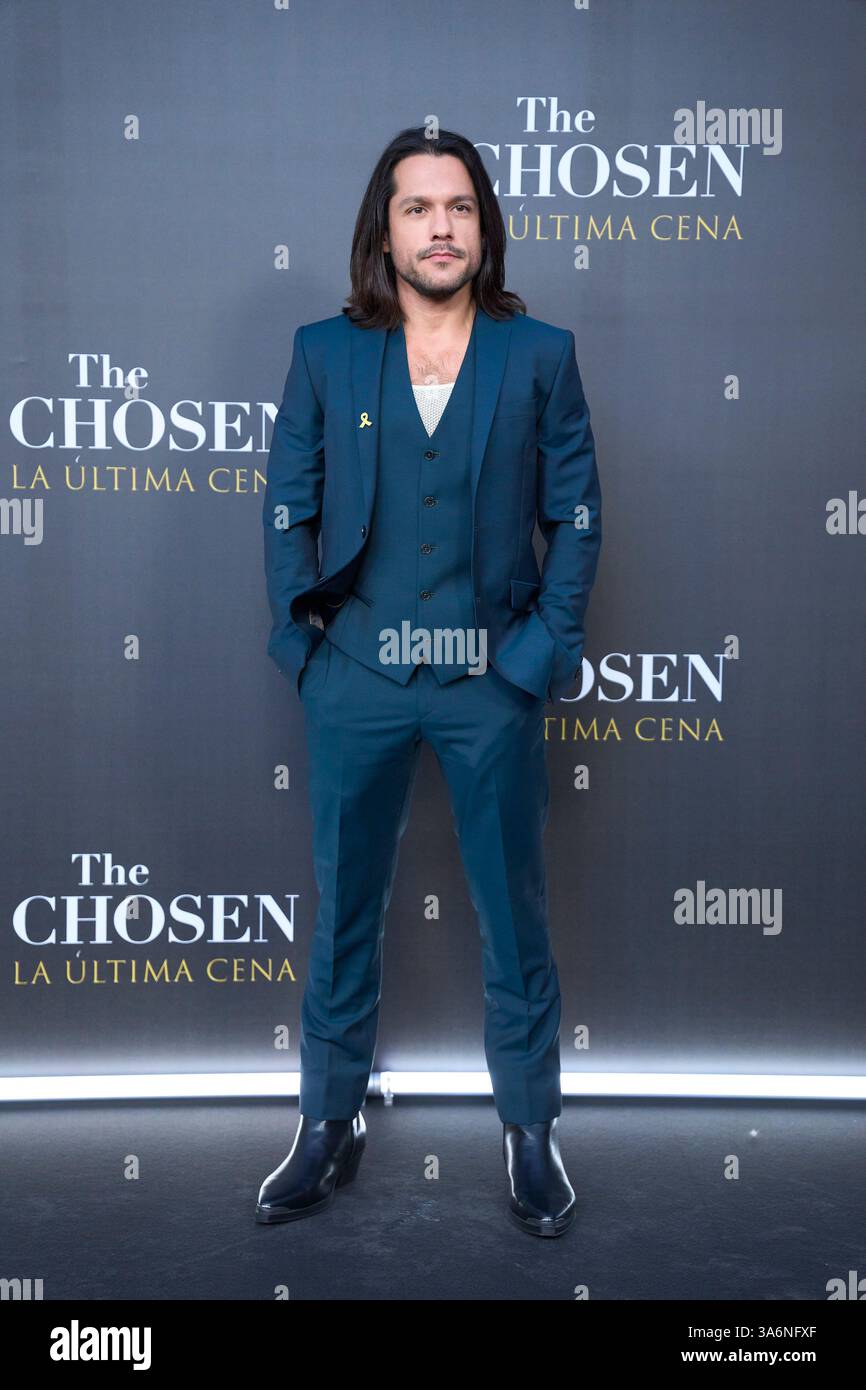 Madrid. Spain. 20250325, Shahar Isaac attends ‘The Chosen’ European ...