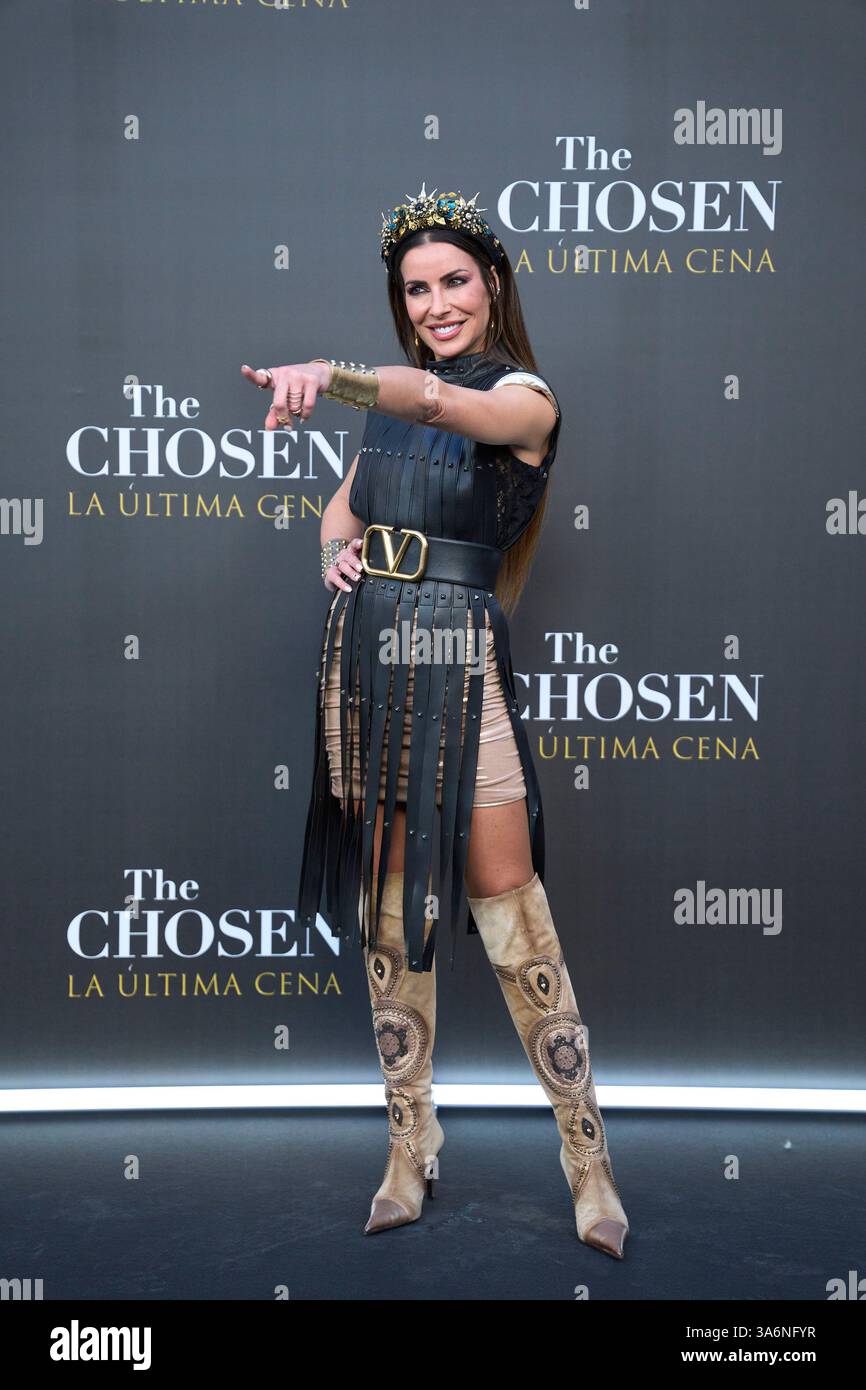 Madrid. Spain. 20250325, Bea Jarrin attends ‘The Chosen’ European ...