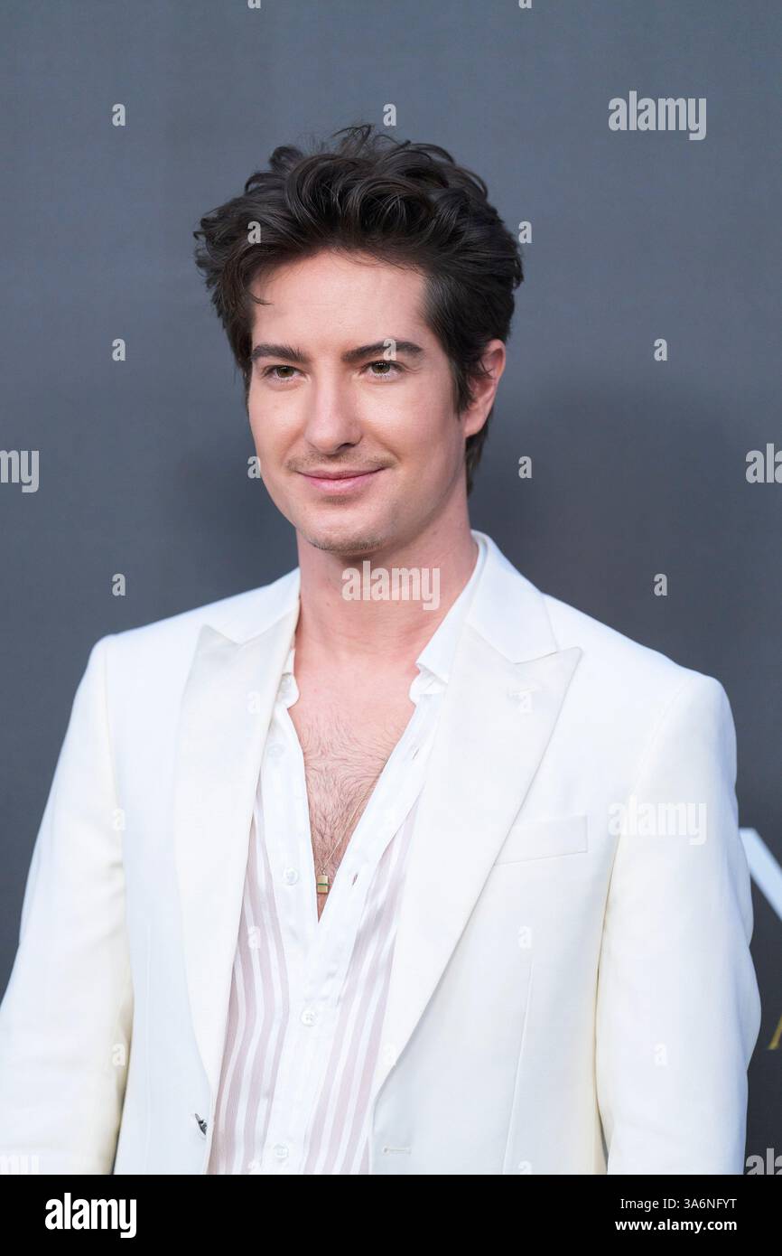Madrid. Spain. 20250325, Andrew James Allen attends ‘The Chosen ...