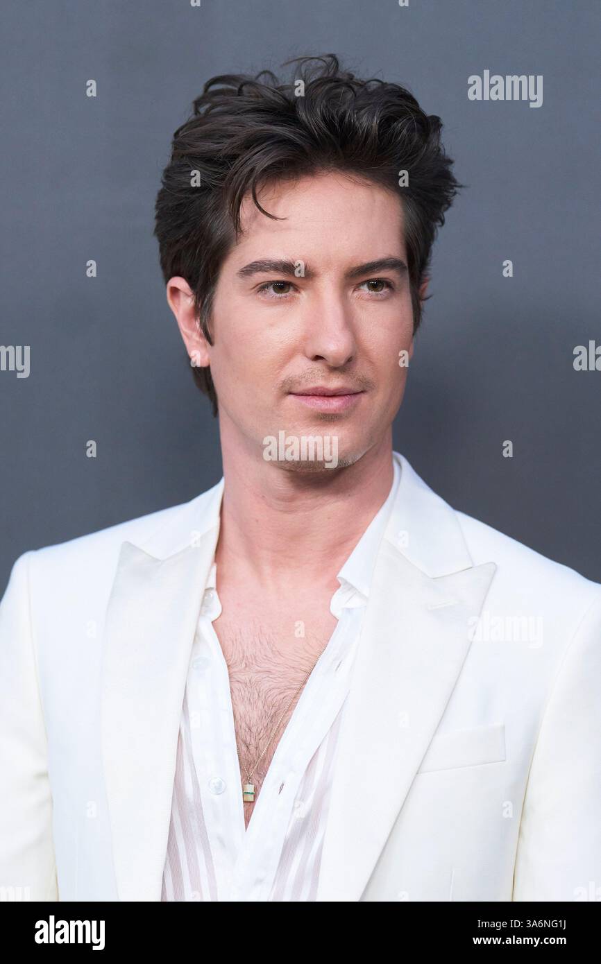 Madrid. Spain. 20250325, Andrew James Allen attends ‘The Chosen ...