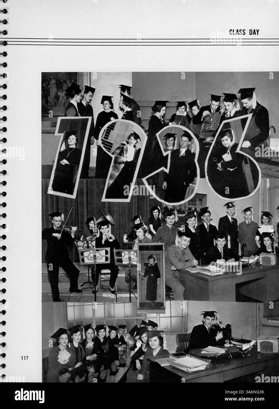 The 1936 edition of the 'Sagamore' yearbook highlights Roosevelt High ...