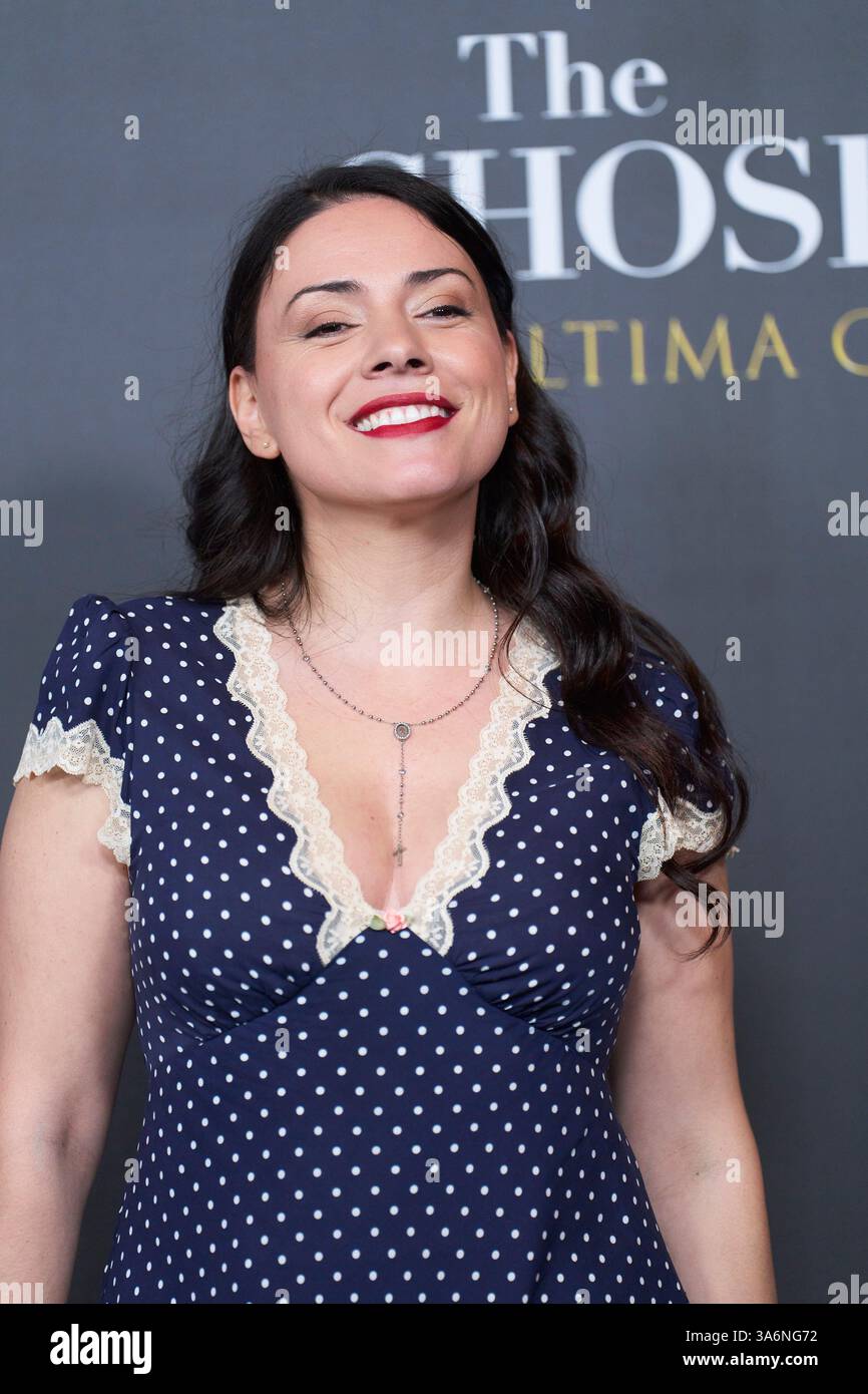 Madrid. Spain. 20250325, Ana Arias attends ‘The Chosen’ European ...