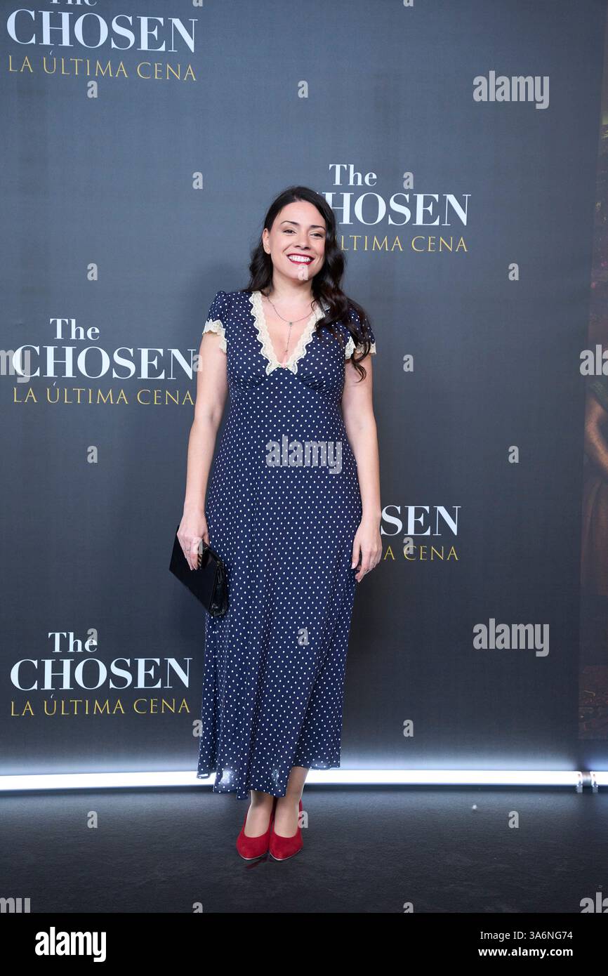 Madrid. Spain. 20250325, Ana Arias attends ‘The Chosen’ European ...