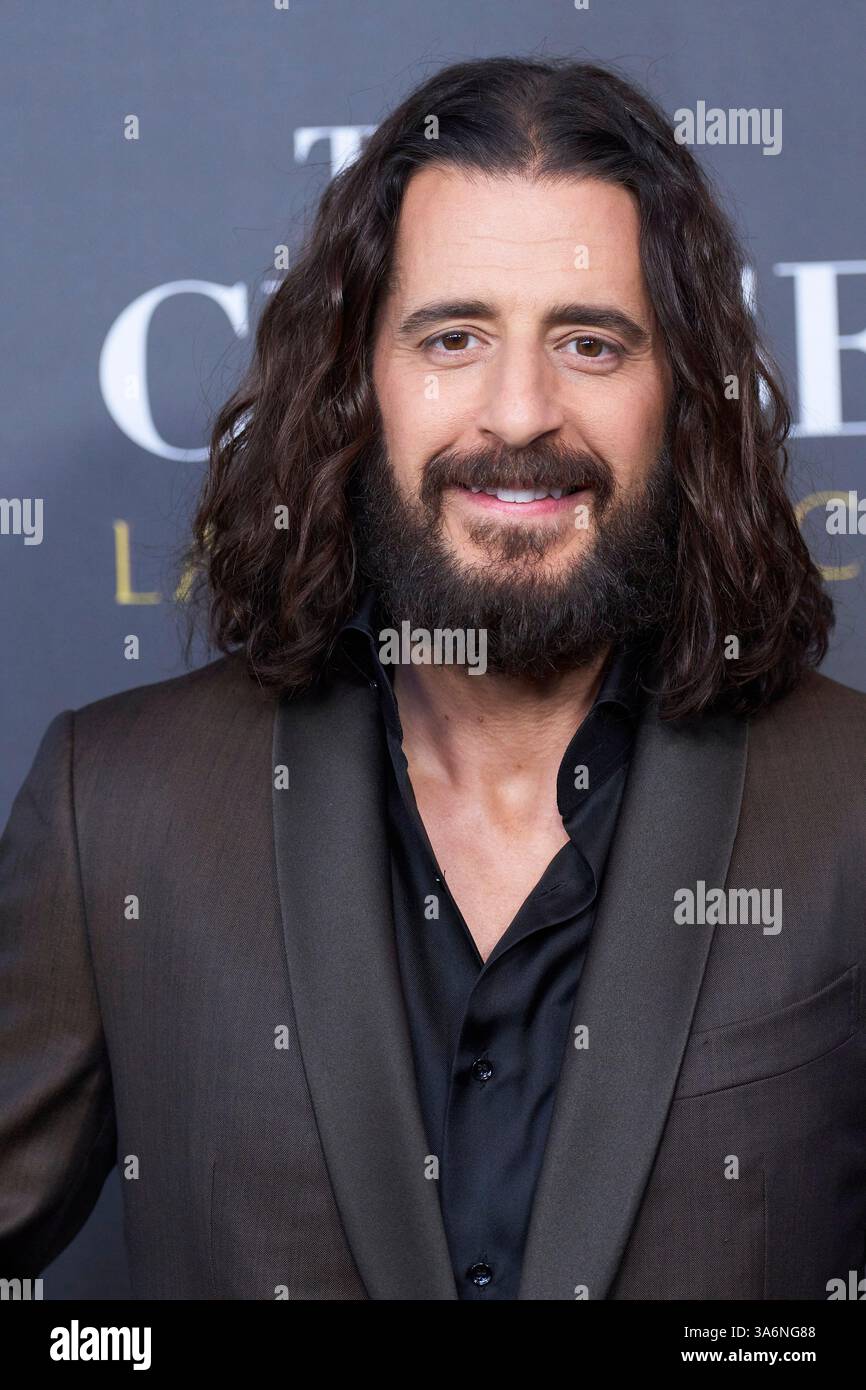 Madrid. Spain. 20250325, Jonathan Roumie attends ‘The Chosen’ European ...