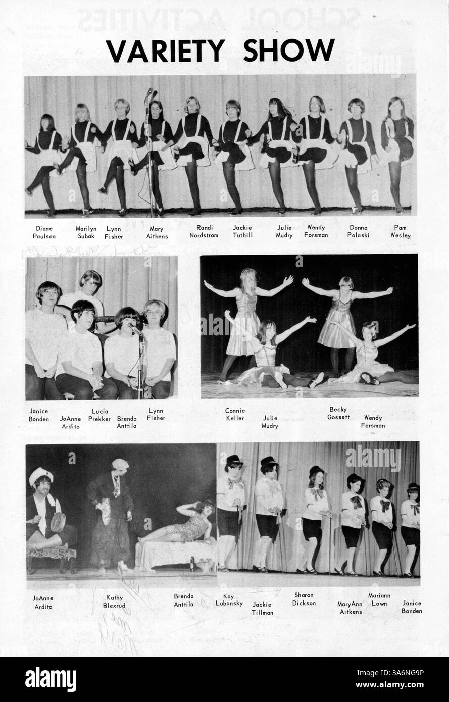 This 1966 yearbook from Northeast Junior High features the ninth-grade ...