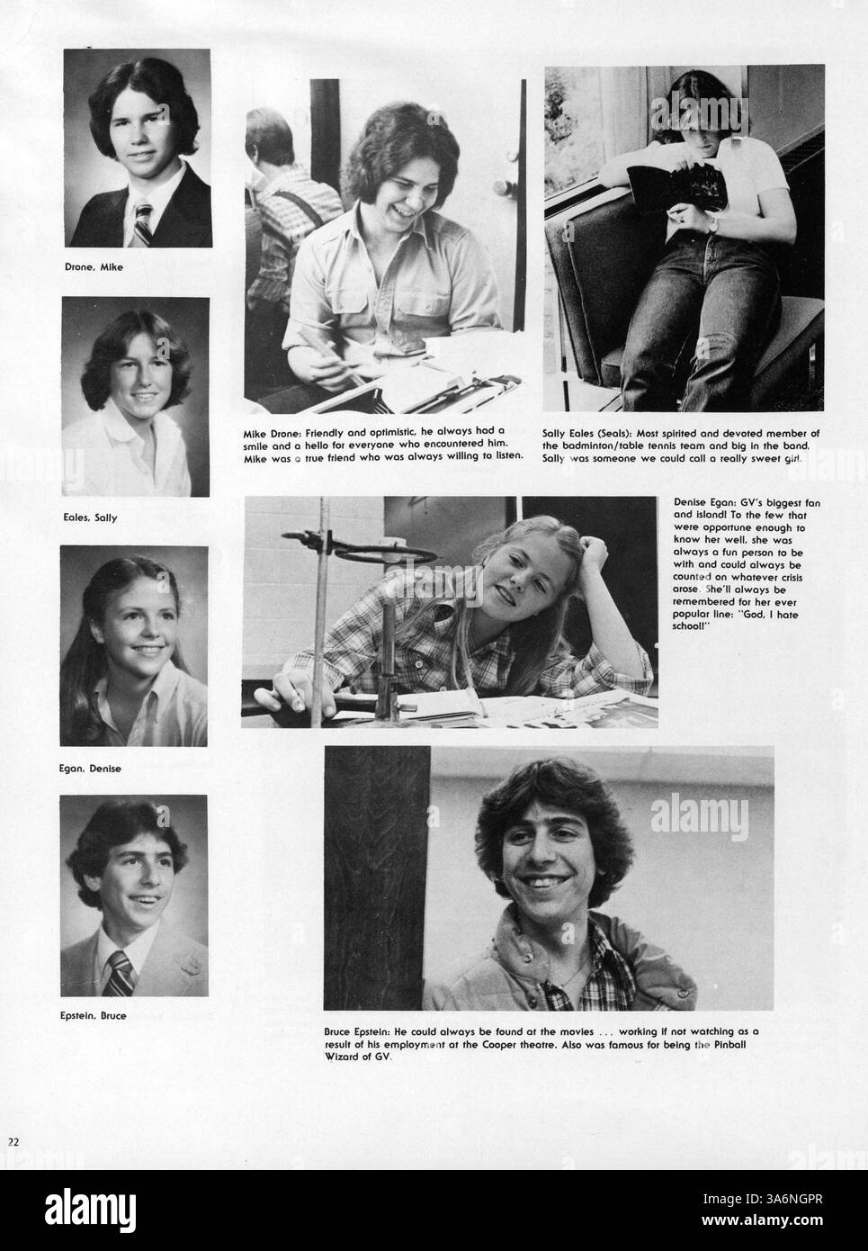 The 1980 Golden Valley High Yearbook documents the students, teachers ...