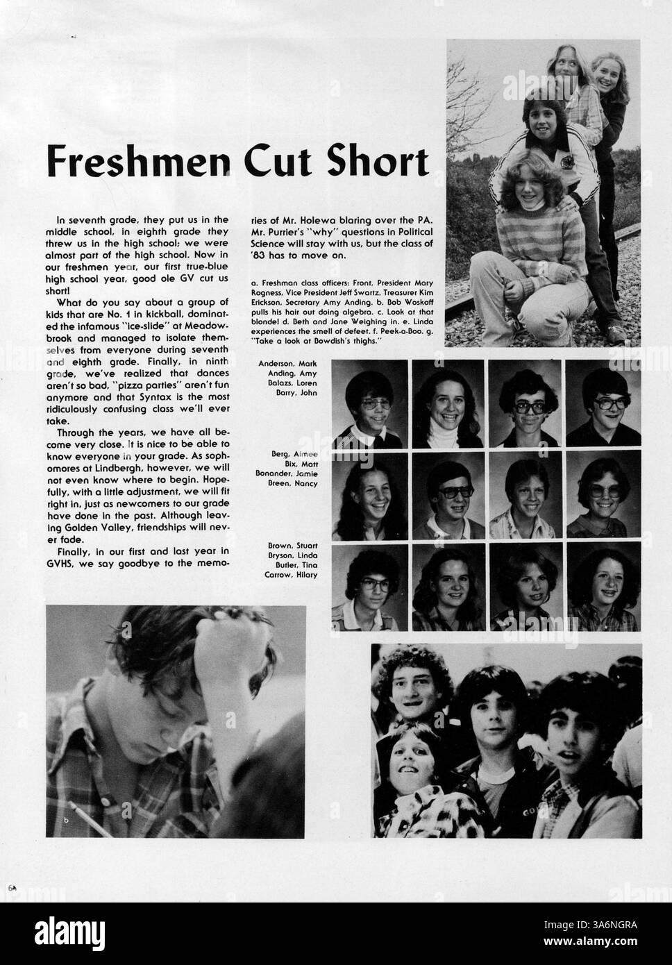 This yearbook captures the highlights of Golden Valley High in 1980 ...