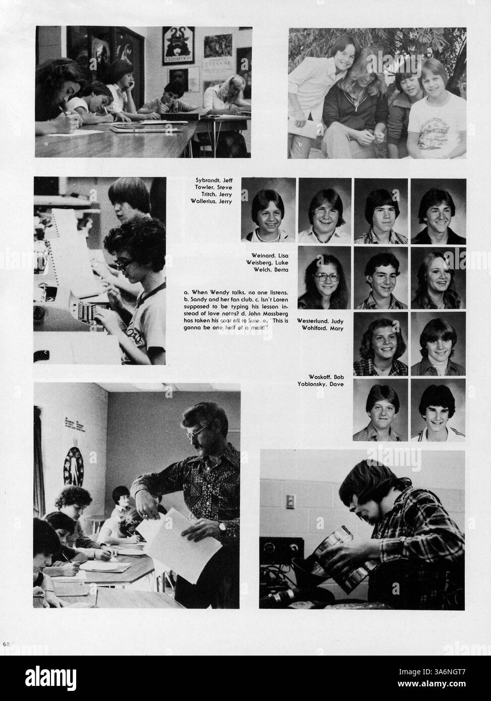 This 1980 yearbook from Golden Valley High captures key moments from ...