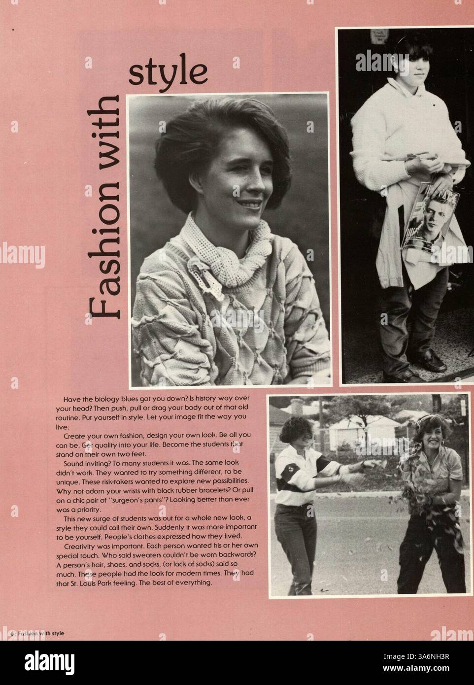 The 1985 echowan yearbook provides a record of student life hi-res ...